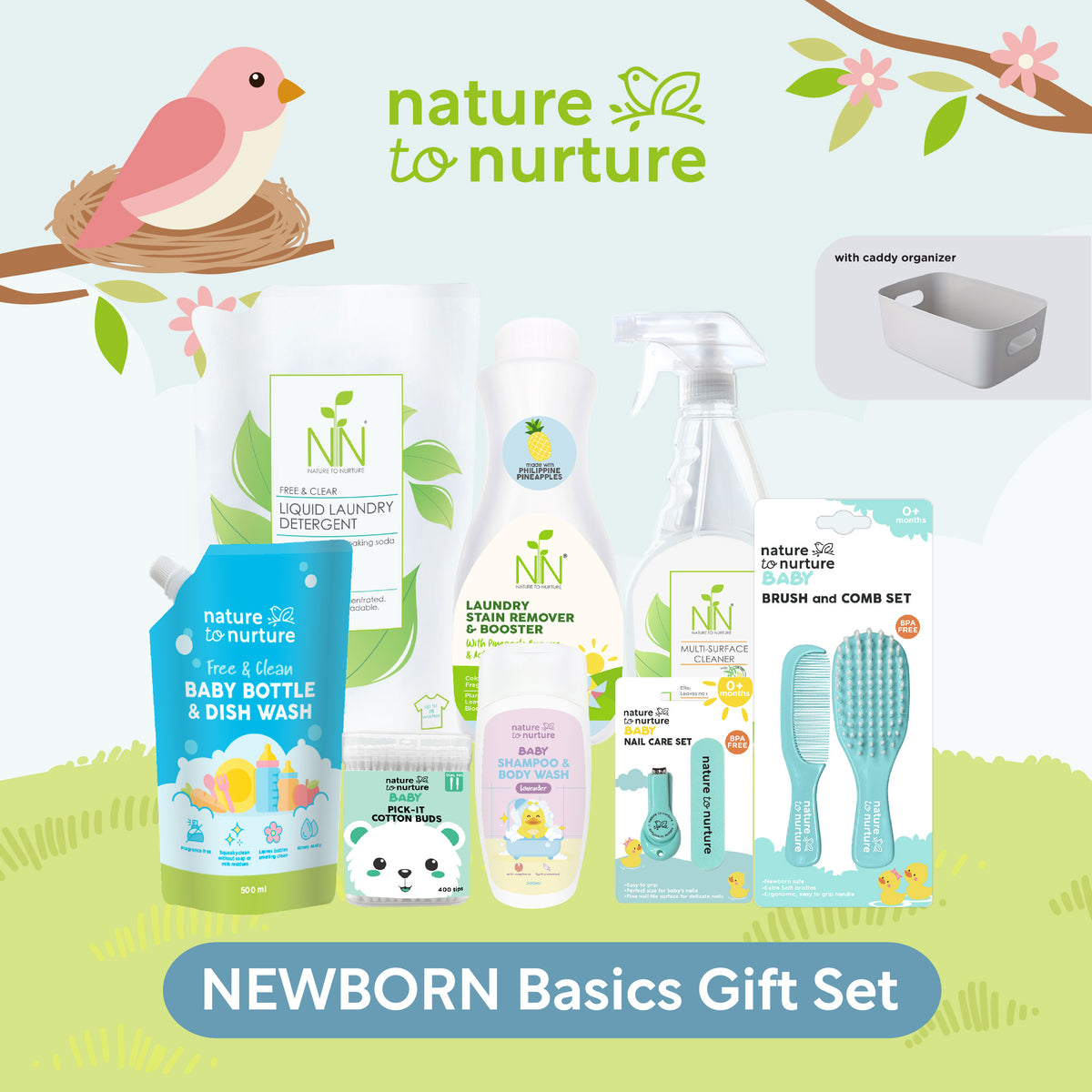 Nature to Nurture Newborn Gift Set