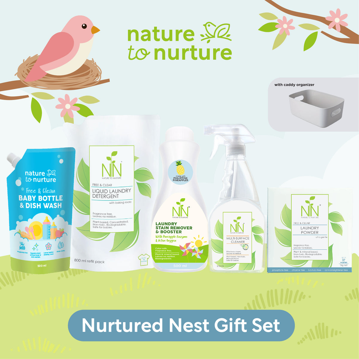 Nature to Nurture Home Care Gift Set