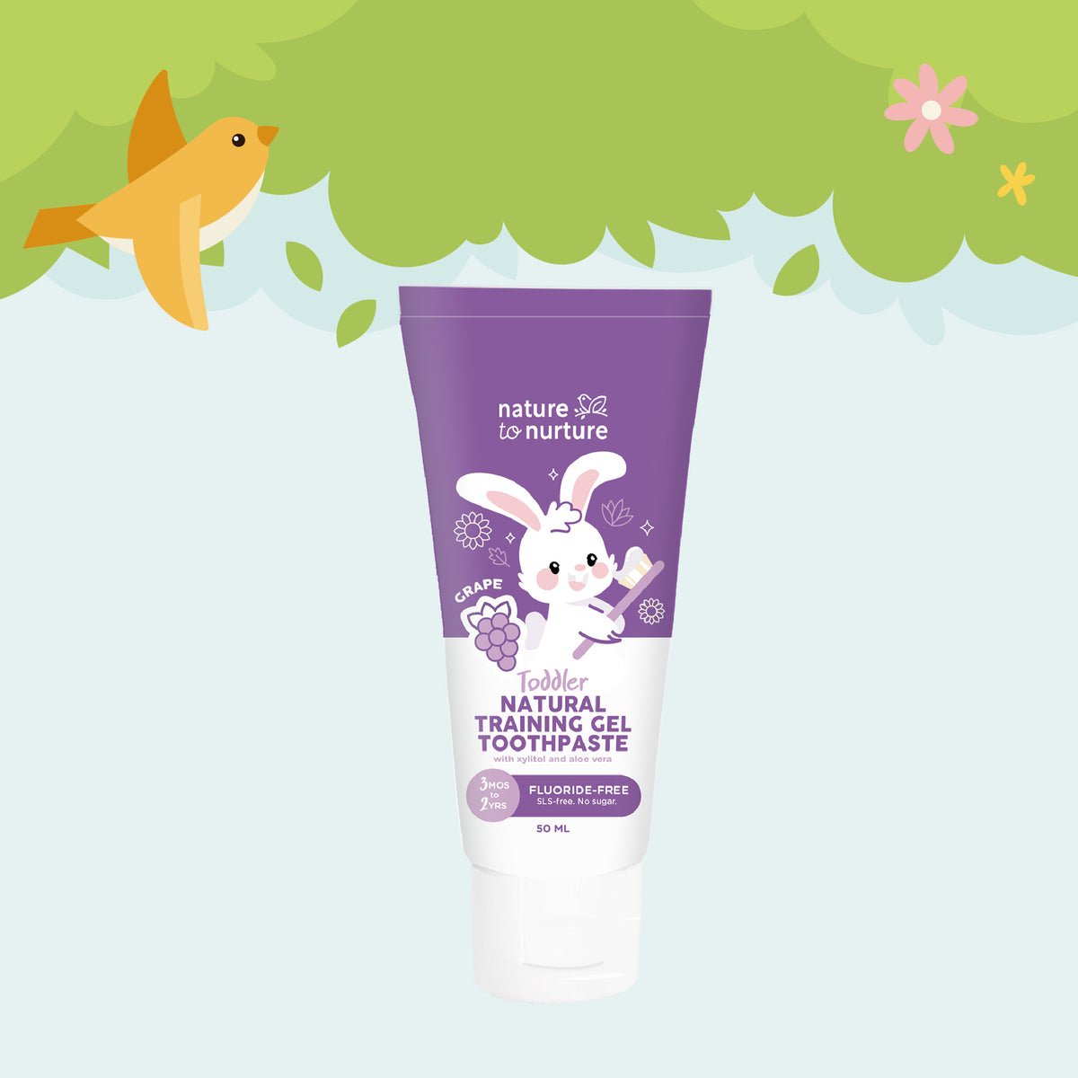 Nature to Nurture Toddler Training Gel Toothpaste, 3months to 2years 5